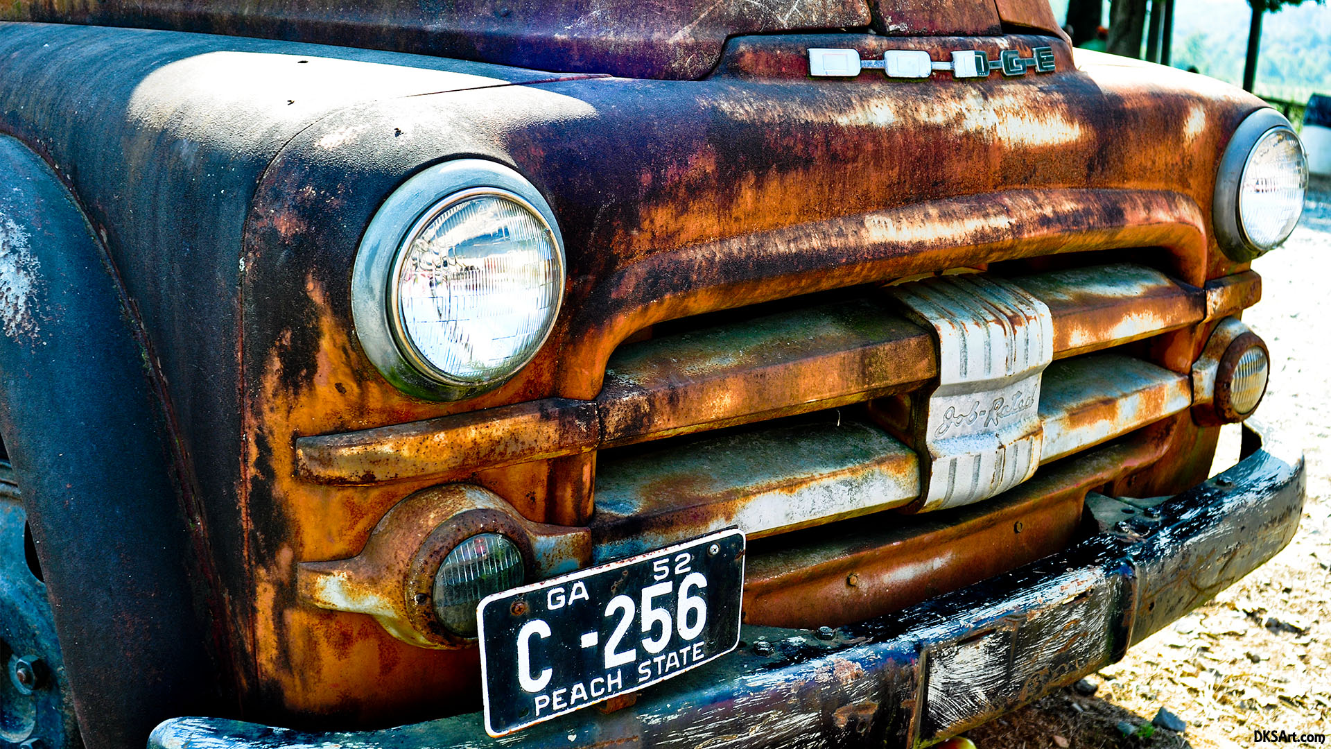 Rusty Dodge Photography Front View