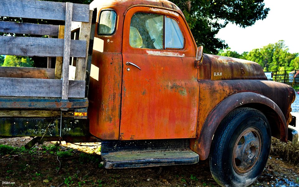 Rusty Old Dodge | DKS Art