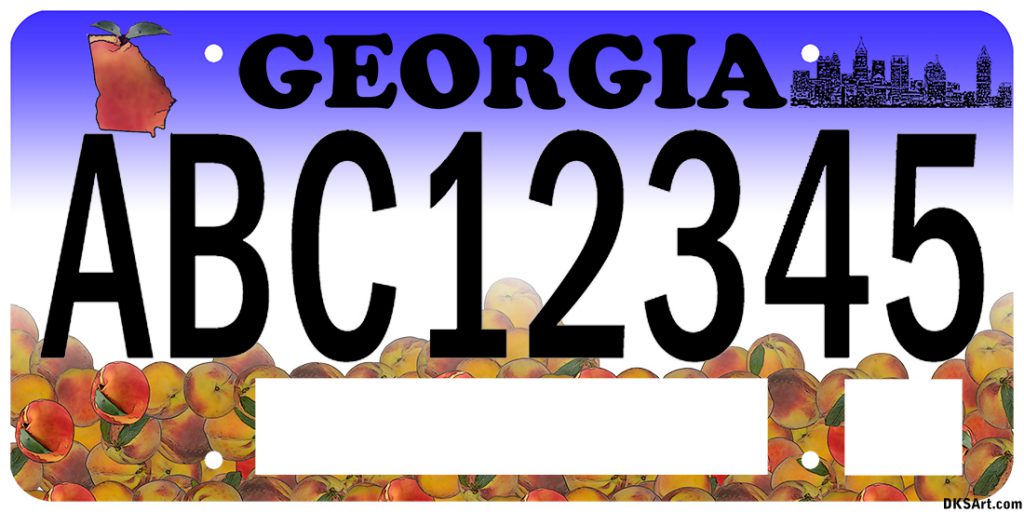 Georgia Plate 2